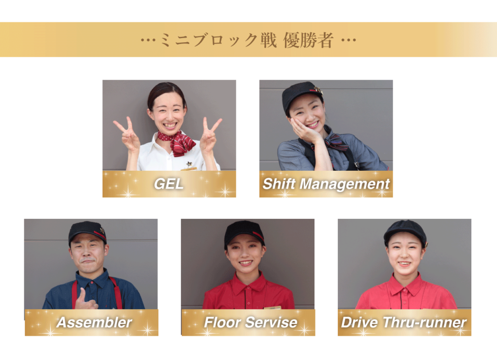 最高のパフォーマンスを届ける【AJCC2019 ミニブロック戦】 | マクドナルドフランチャイジー 株式会社 豊昇 HOSHO